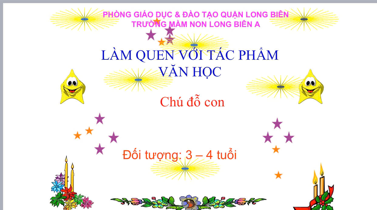 Powerpoint Truyện: Chú đỗ con | Trường mầm non Long Biên A